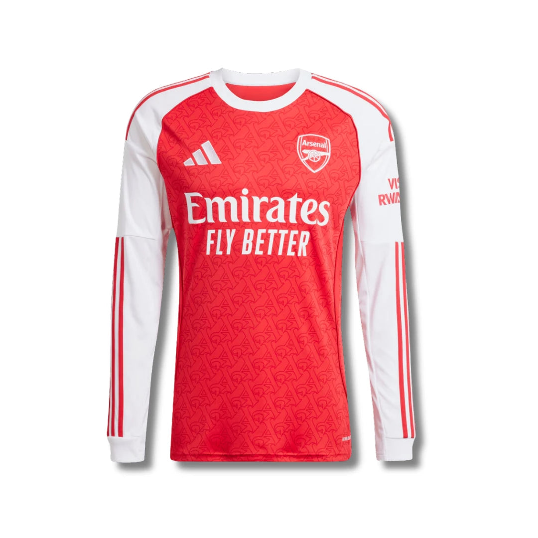 Arsenal 25/26 Long Sleeve - Home – Kit Crates